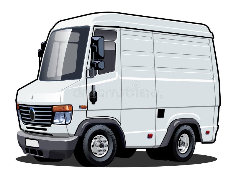 Vector Cartoon van stock vector. Illustration of cool - 321187826