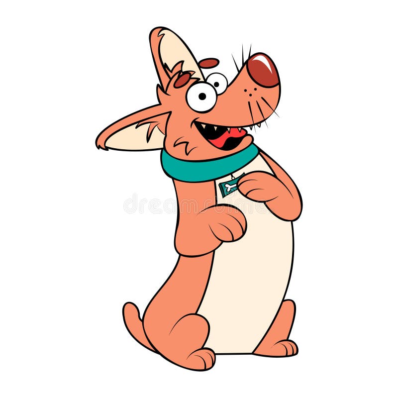 Vector Cartoon Welsh Corgi Dog Character Isolated Illustration Stock ...