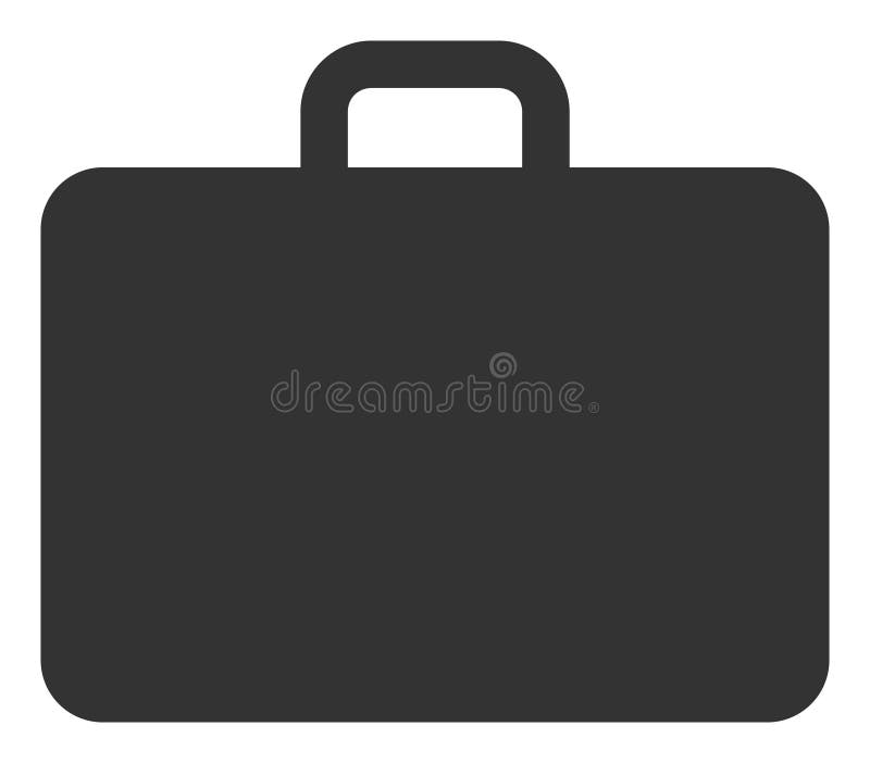 Vector Case Flat Icon Illustration Stock Vector - Illustration of ...