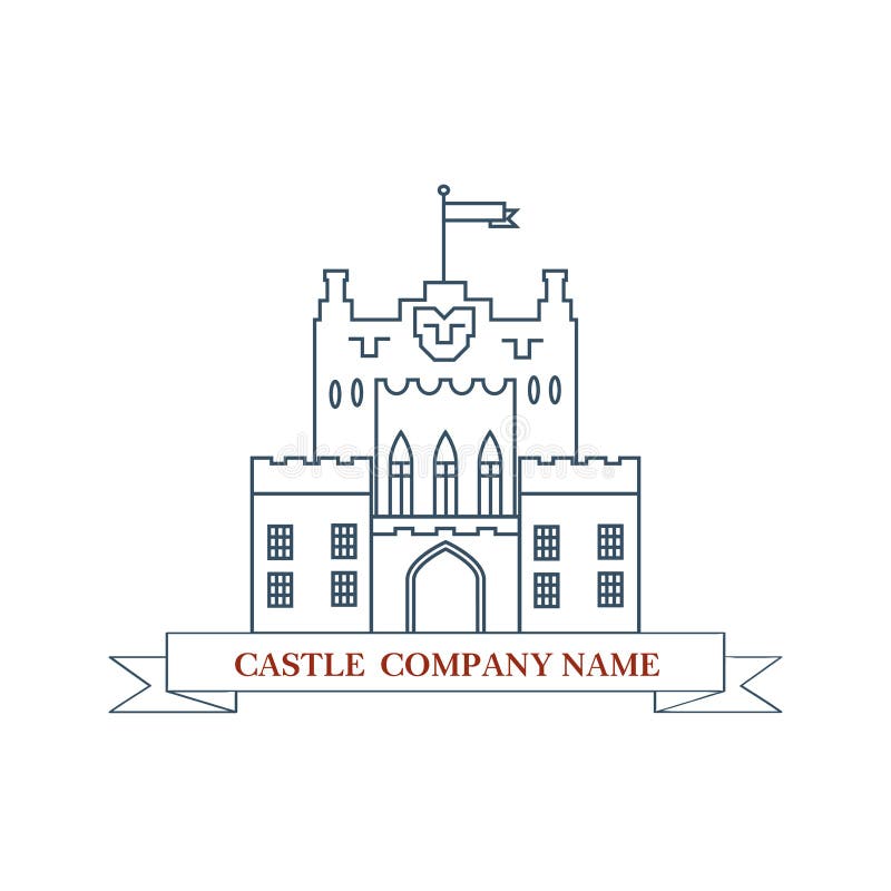 Vector Castle. Perfect Logo for Luxury Travel Stock Vector ...