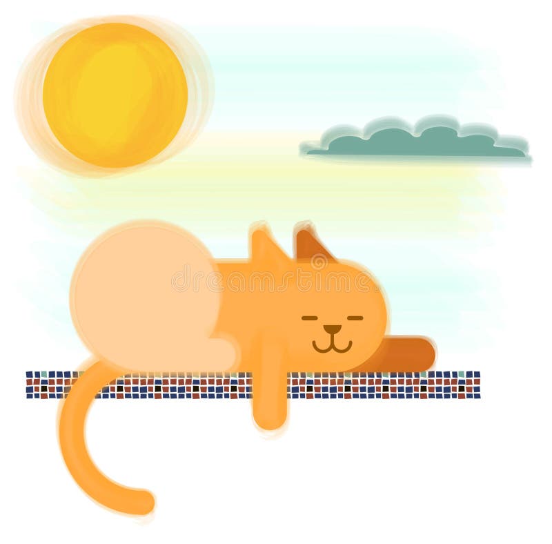 Basking Stock Illustrations – 176 Basking Stock Illustrations, Vectors ...