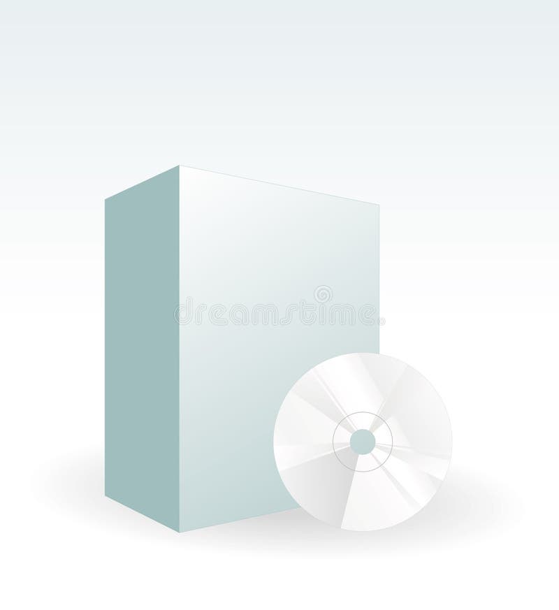 Vector Cd box stock vector. Illustration of case, equipment - 7020485