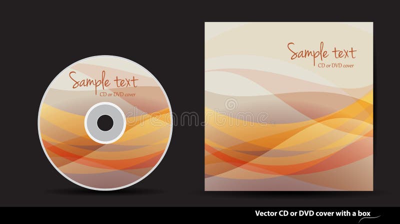 Cd cover design stock vector. Illustration of abstract - 15324438