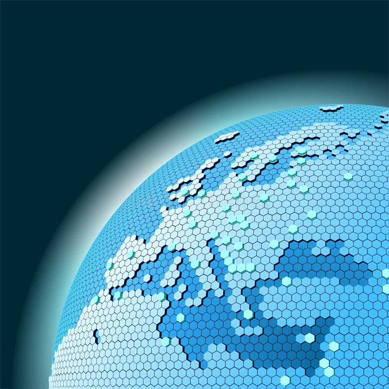 Vector Cellular Network Theme Stock Vector - Illustration of joint ...