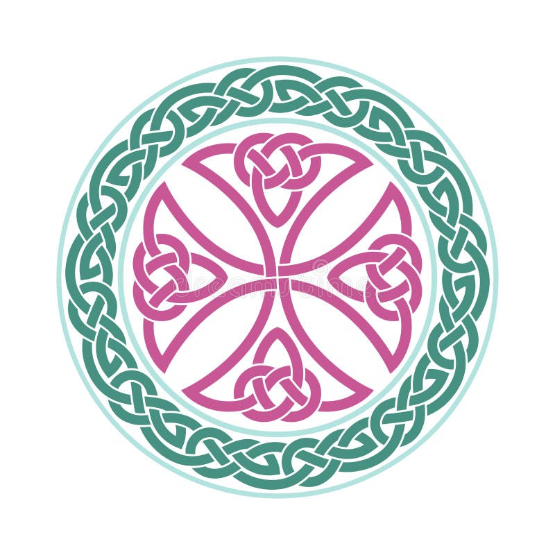 Vector Celtic Horizontal Knot. Ethnic Ornament Stock Vector ...