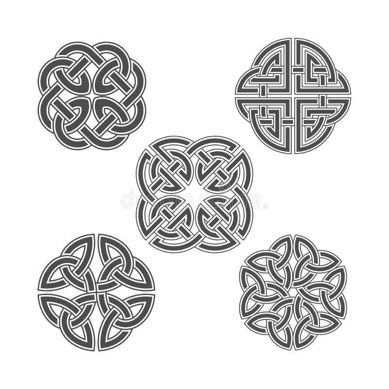 Vector Celtic Horizontal Knot. Ethnic Ornament Stock Vector ...