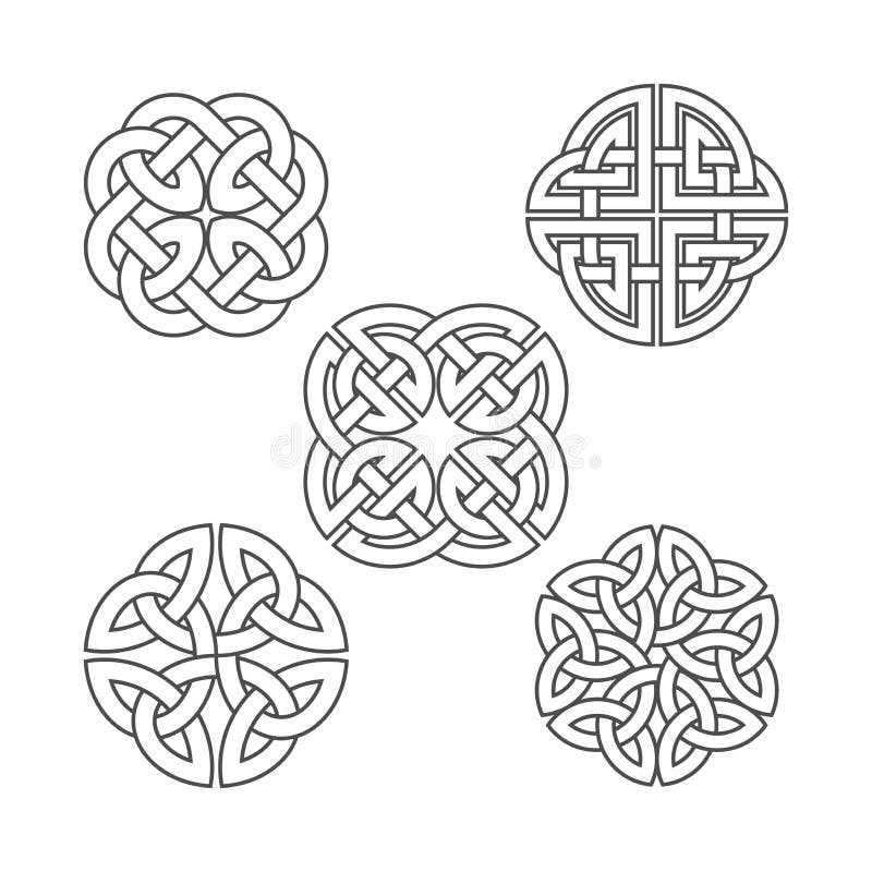Celtic Knots (Vector) stock vector. Illustration of design - 9866674