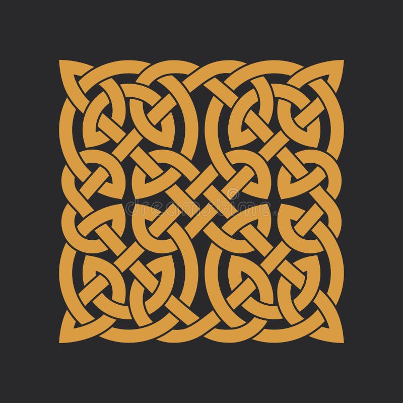 Vector Celtic Knot. Ethnic Ornament. Geometric Design Stock Vector ...