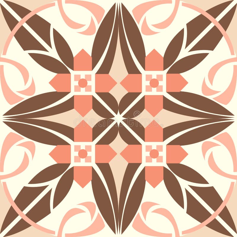 Vector Ceramic Tiles Pattern Stock Vector - Illustration of graphic ...