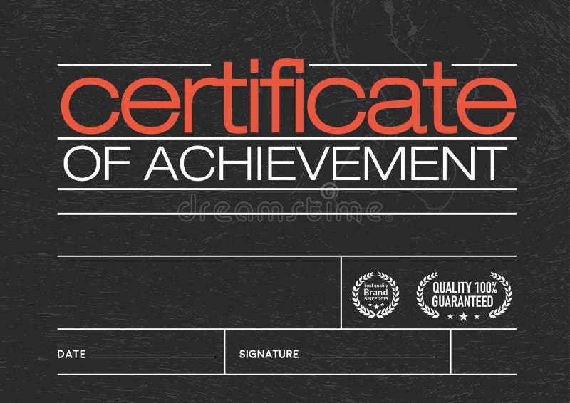 Vector Certificate Template. Stock Vector - Illustration of decorative ...