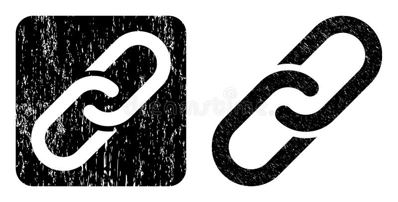 Rubber Chain Carved Watermark Stock Vector - Illustration of link, seal ...