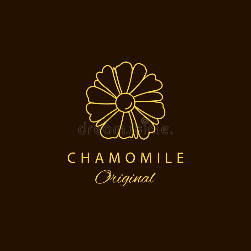 Vector Chamomile Logo Design Templates and Emblem. Beauty and Cosmetics ...