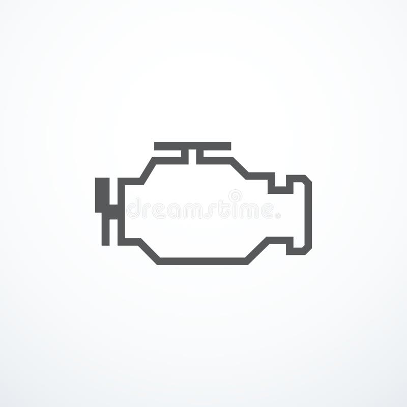 Check Engine Light Vector
