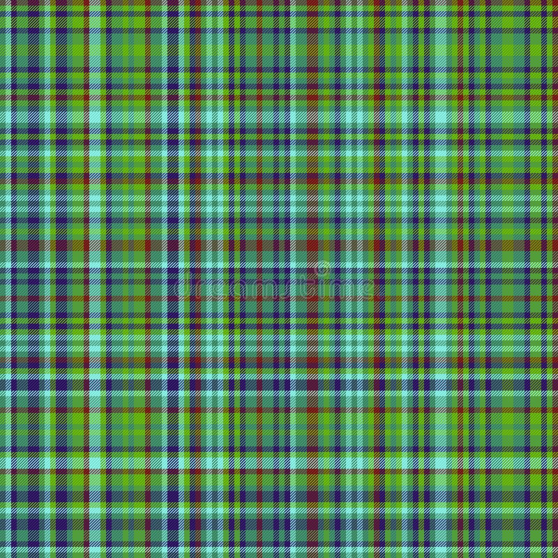 Vector Check Pattern. Texture Plaid Fabric Stock Vector - Illustration ...