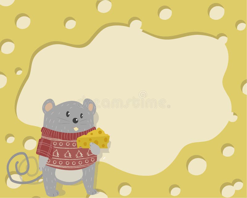 Cheese frame. stock vector. Illustration of painting - 60419285