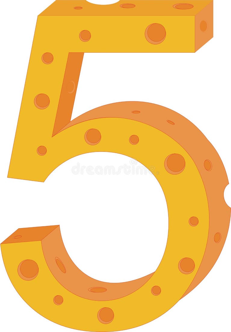 Vector Cheese Numerals Stock Illustrations – 10 Vector Cheese Numerals ...