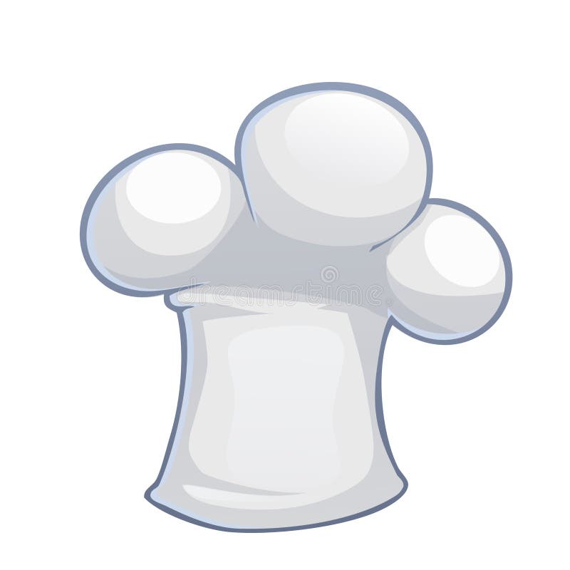 Vector chef cap stock illustration. Illustration of fabric - 56217875