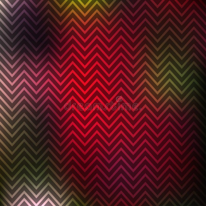 Vector Chevrons Red Rhombus Black Repeat Pattern Stock Vector ...