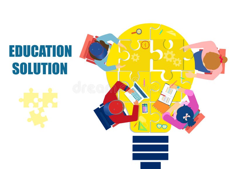 Kids Problem Solving Stock Illustrations – 316 Kids Problem Solving ...