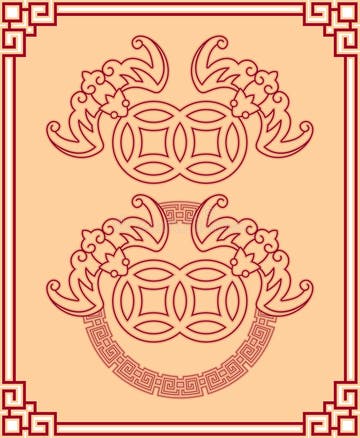 Traditional Chinese Bat Symbol Stock Illustrations – 137 Traditional ...