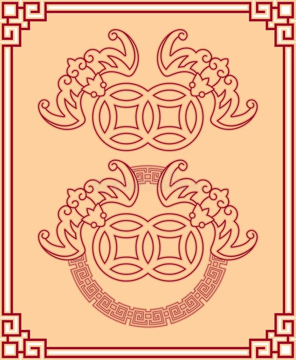 Traditional Chinese Bat Symbol Stock Illustrations – 137 Traditional ...