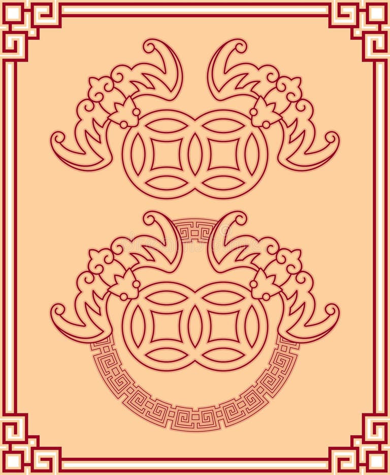 Traditional Chinese Bat Symbol Stock Illustrations – 137 Traditional ...