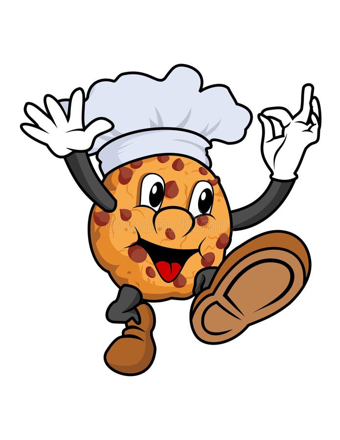 Vector - Chocolate Chip Cookie Stock Vector - Illustration of biscuits ...