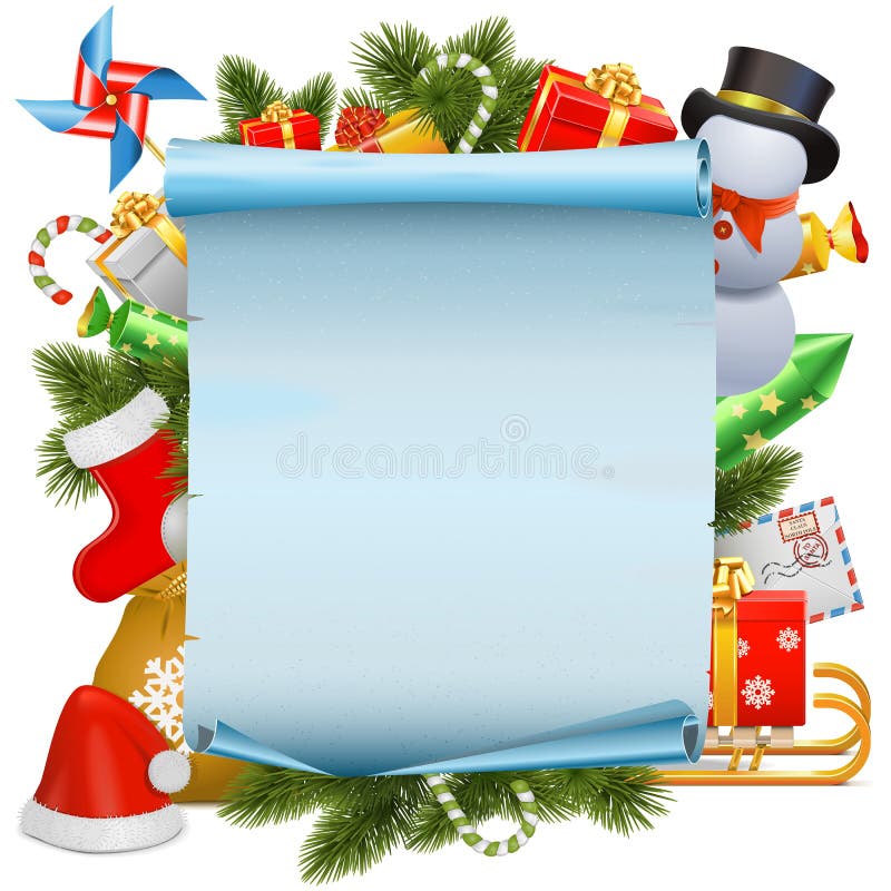 Christmas Scroll Stock Illustrations – 27,221 Christmas Scroll Stock ...