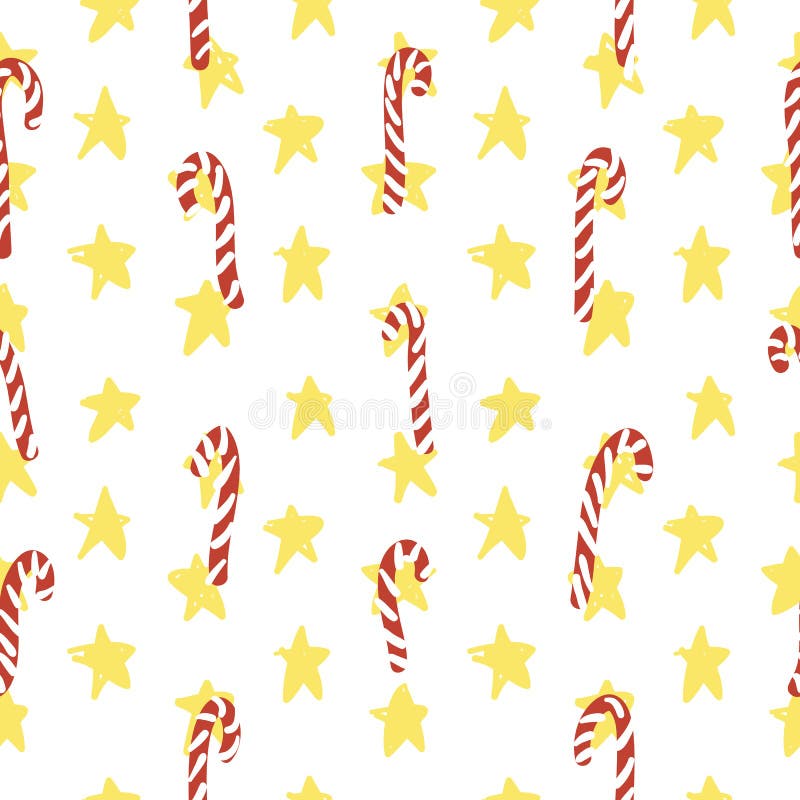 Vector Christmas Simple Pattern Stock Vector - Illustration of ...