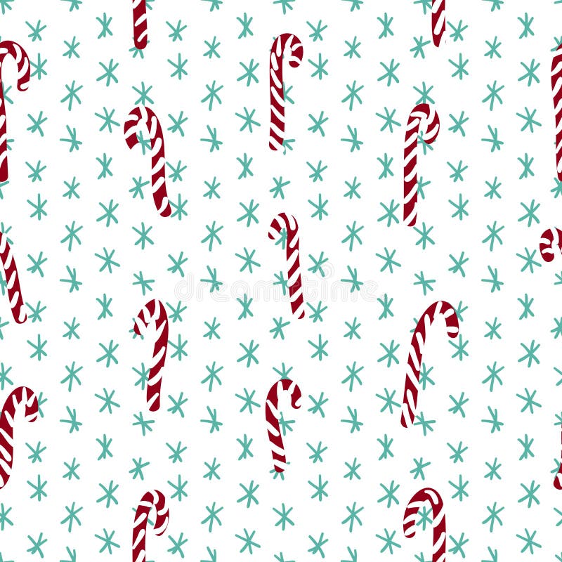 Vector Christmas Simple Pattern Stock Illustration - Illustration of ...