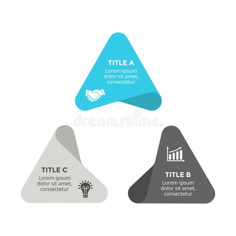 Vector Circle Arrows Infographic, Cycle Diagram, Triangle Graph ...