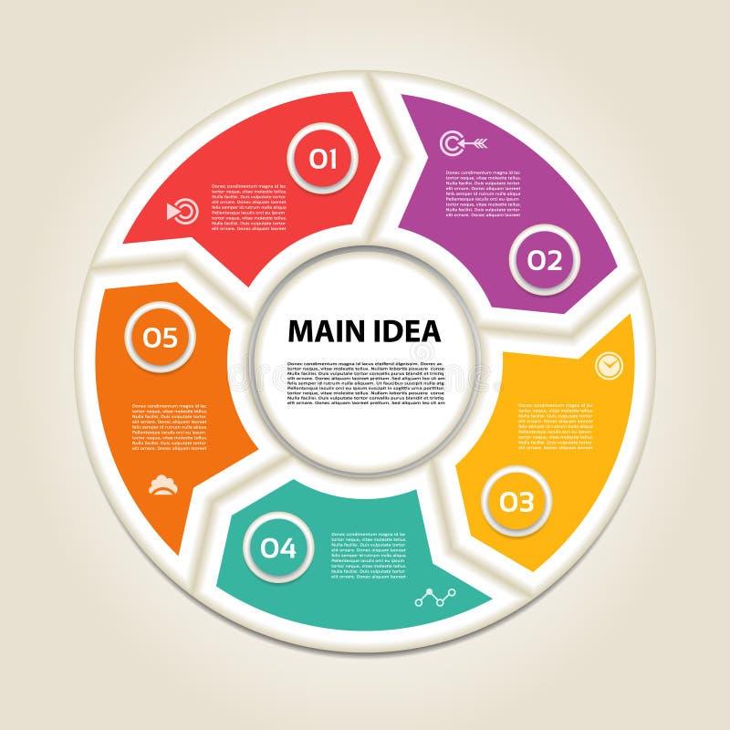 Process Arrows Boxes. Step by Step Vector Set. Three Steps. Stock ...