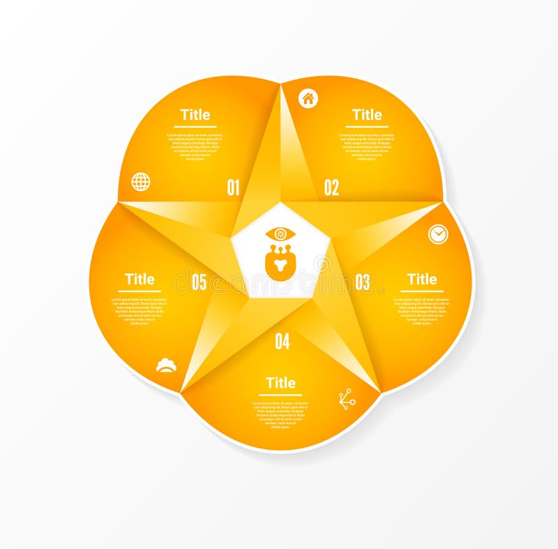 Five Parts Circle Stock Illustrations – 1,349 Five Parts Circle Stock ...