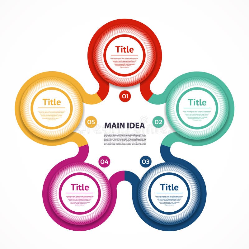 Circle Diagram Five Stock Illustrations – 18,575 Circle Diagram Five ...