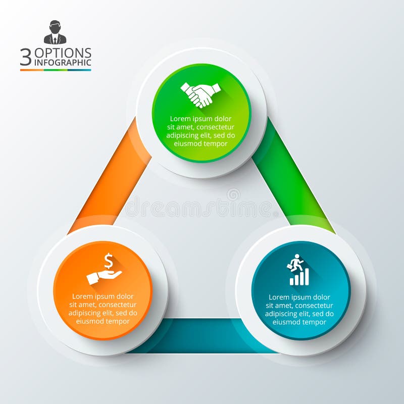 Graph for the Triangle or Primary Colors Stock Vector - Illustration of ...