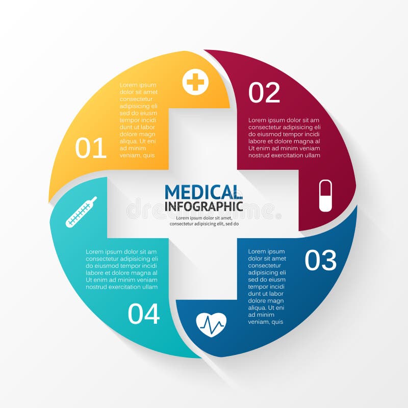 Vector Plus Infographic, Medical Diagram, Healthcare Graph, Hospital ...