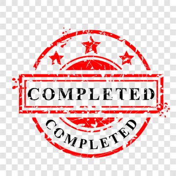 Completed Stamp Transparent Stock Illustrations – 42 Completed Stamp ...