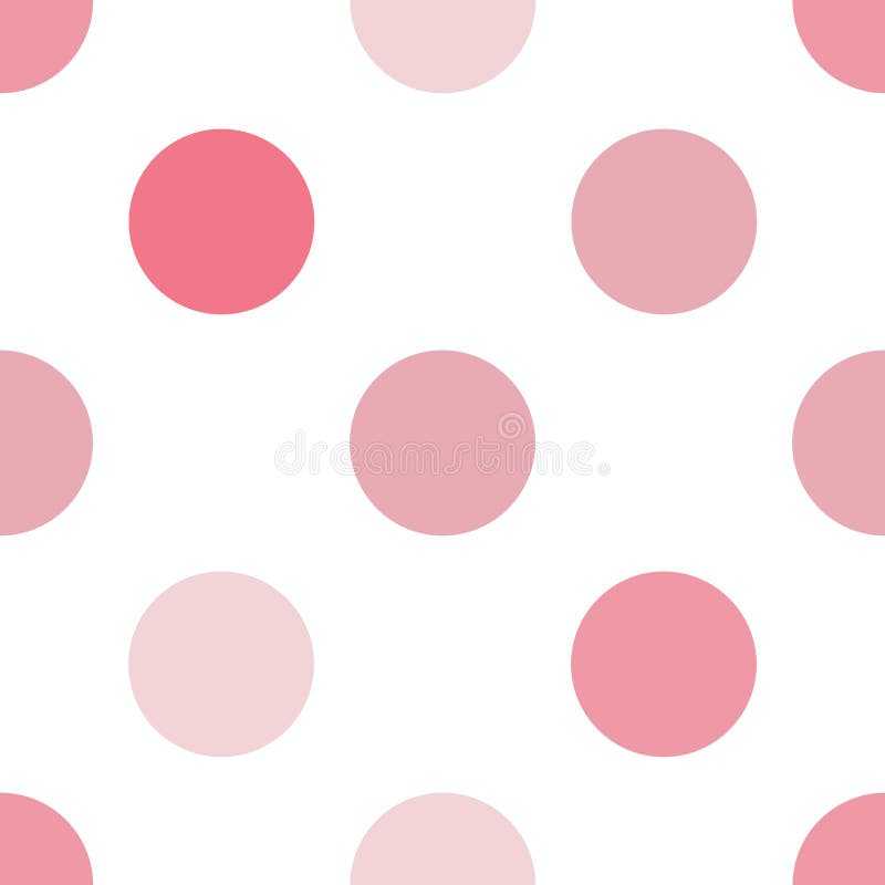 Vector Circles Pattern Background. Perfect for Fabric, Scrapbooking ...