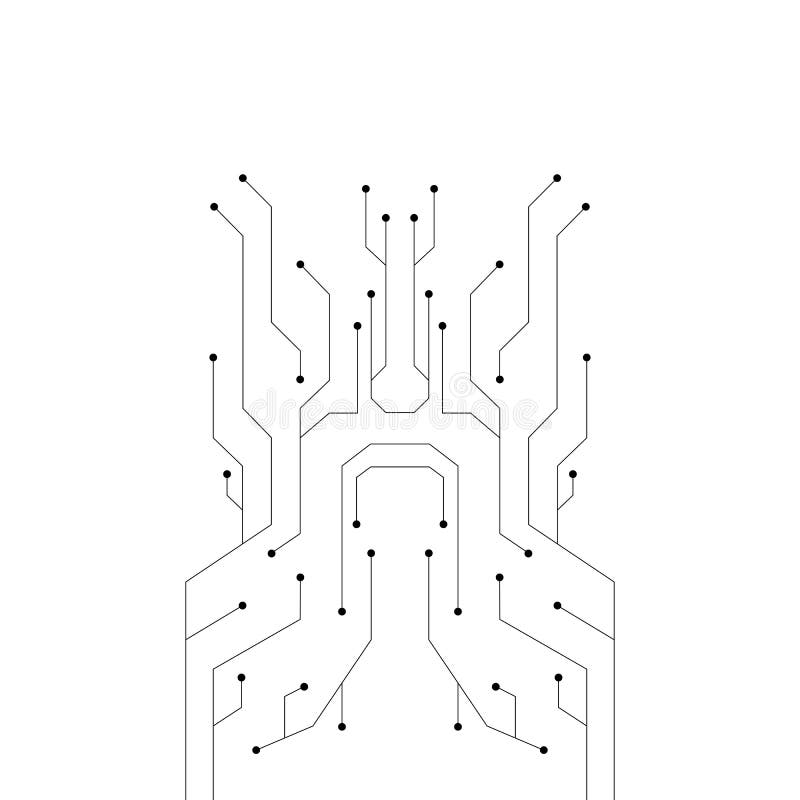 Vector of Circuit Technology Template Illustration Stock Vector ...