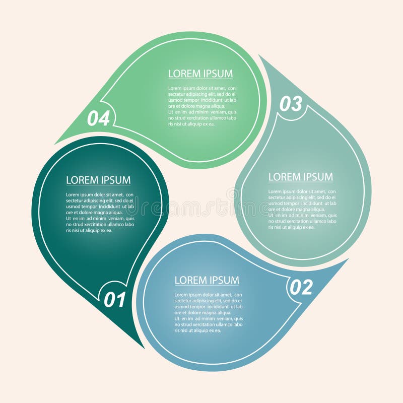 Vector Circular Infographic Template. a Pie Chart, Chart, Plan, or ...