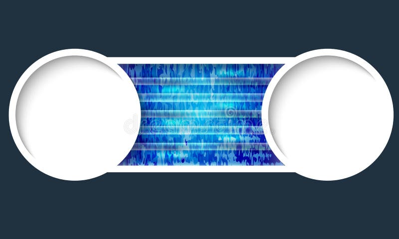 Circular text boxes stock vector. Illustration of layout - 63779152