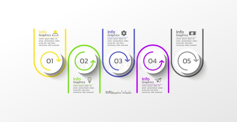 Vector Circular Timeline Infographics Template Icons Design Stock ... Vector Circular Timeline Infographics Template Icons Design Stock ...