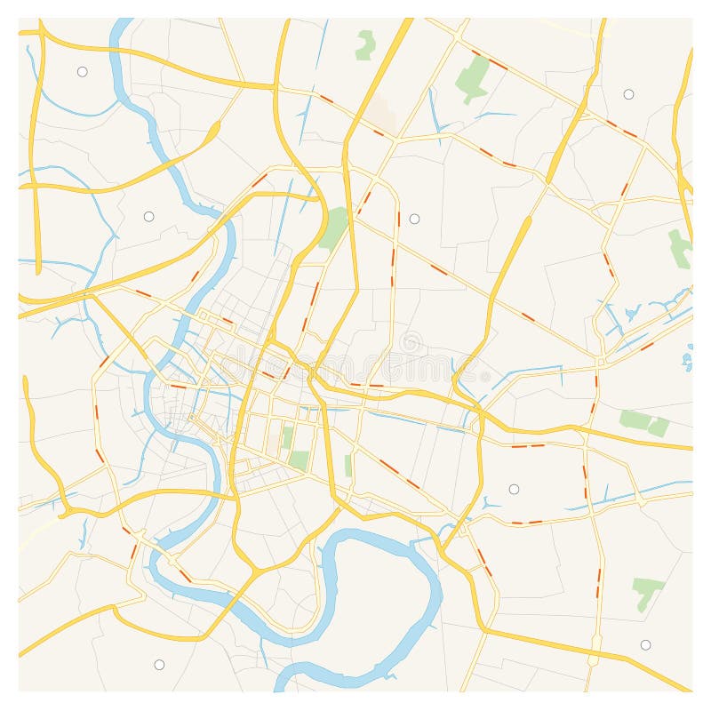 Vector city map stock vector. Illustration of transportation - 244661433