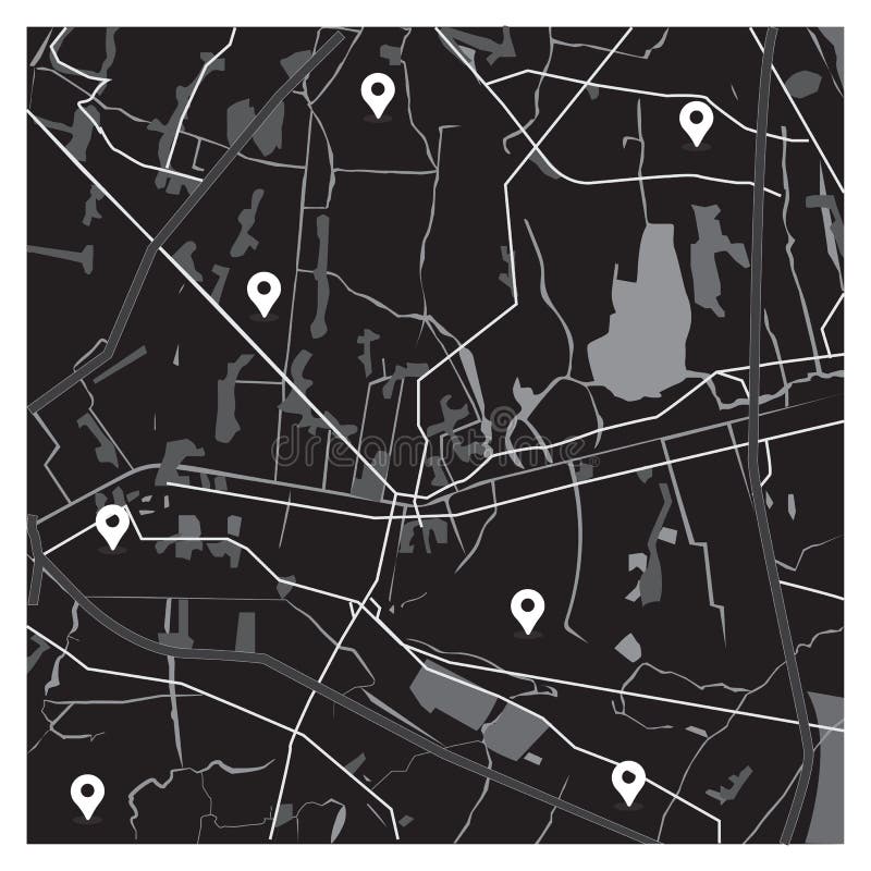 Street Map Vector Free Download