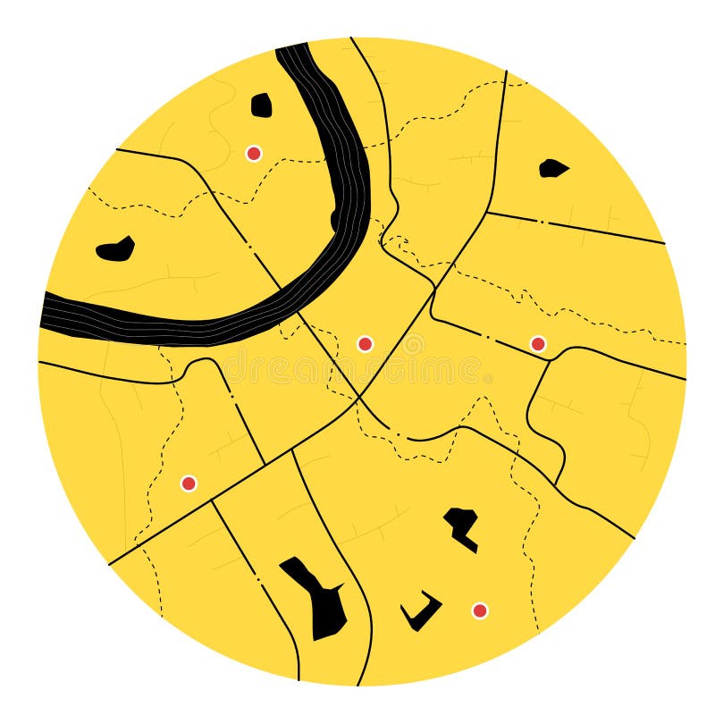 Google Map City Stock Illustrations – 186 Google Map City Stock ...