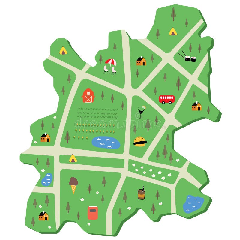Google City Map Stock Illustrations – 209 Google City Map Stock ...