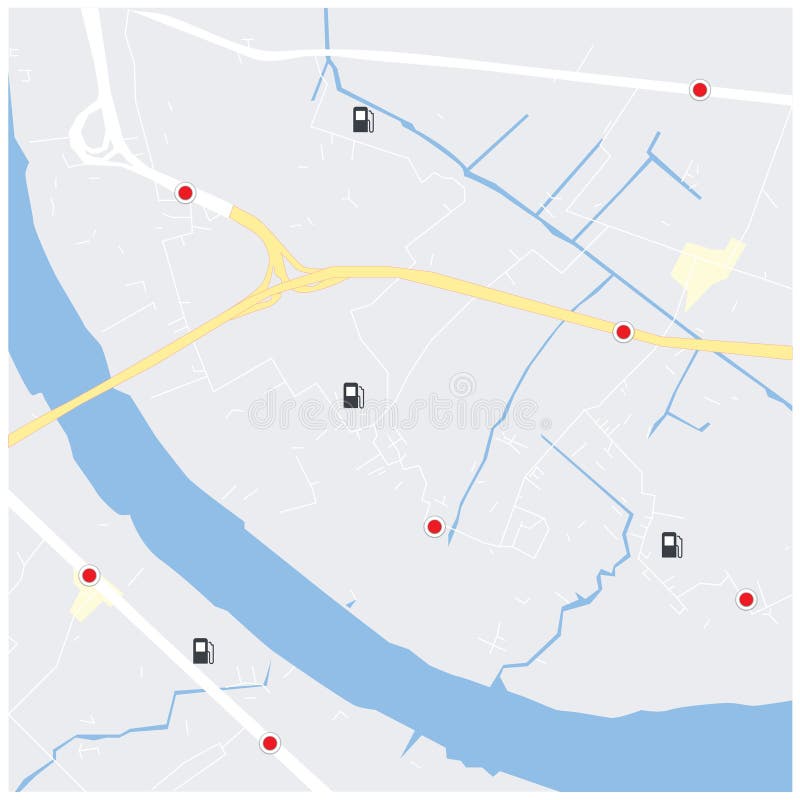 Google City Map Stock Illustrations – 209 Google City Map Stock ...