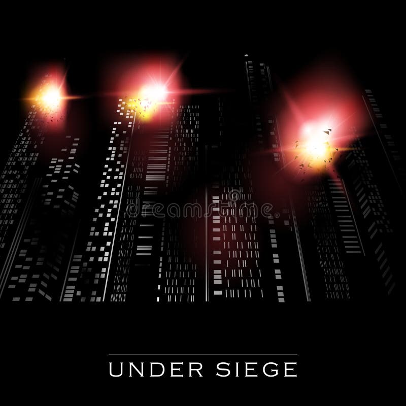 Under attack stock vector. Illustration of angry, hygiene - 33678346