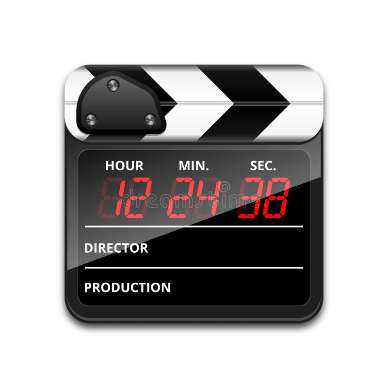 Digital Clap Board Stock Illustrations – 1,034 Digital Clap Board Stock ...