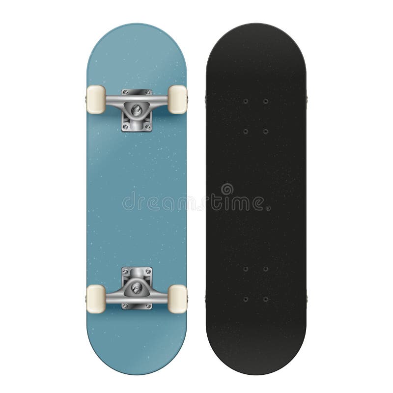 Front View Skateboard White Background Stock Illustrations – 52 Front ...